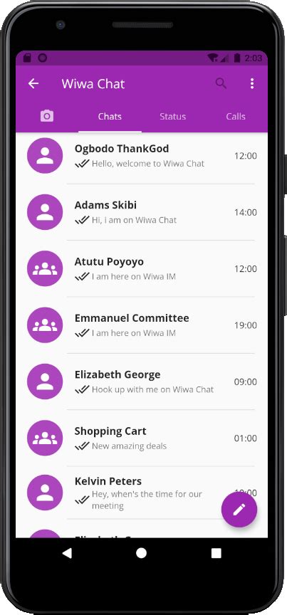 A Beautiful And Fully Functional Whatsapp Ui Clone In Flutter Best