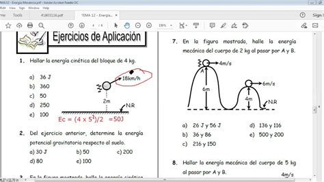 Ejercicios Resueltos De Energia Potencial Seonegativocom