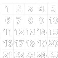 15 Mejor Nuevo Moldes Numeros Para Imprimir Del 1 Al 20 Alyshia