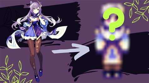 Speedpaint Keqing Minecraft Skin Genshin Impact YouTube