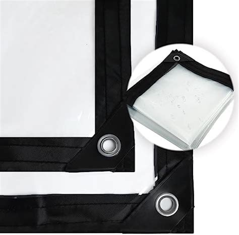 Bâche imperméable Transparente avec œillets bâche imperméable