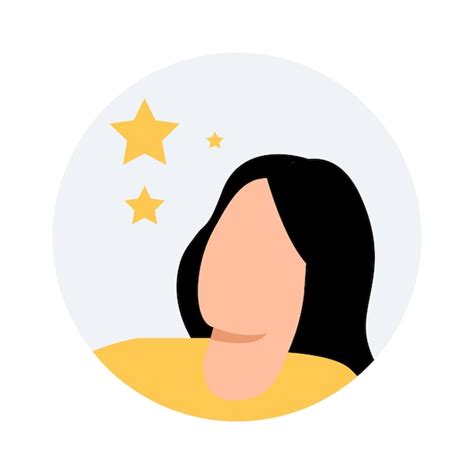 Imagen De Perfil Para Redes Sociales Vector Premium