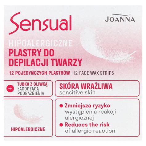 SENSUAL Hipoalergiczne plastry do twarzy Wysoka jakość produktów do