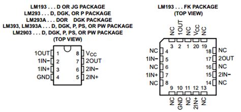 LM2903D Datasheet PDF Dual Differential Comparator