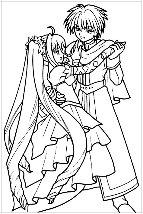 Mangas Mangas Colorear Para Adultos