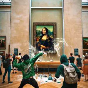 Dalle The Image Depicts An Incident At The Paris