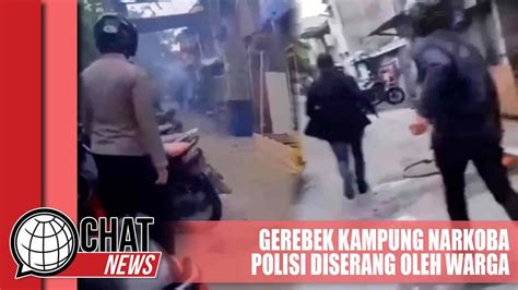 Gerebek Kampung Narkoba Di Jakarta Polisi Diserang Warga Chatnews