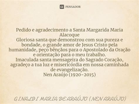 Introduzir Imagem Ora O De Santa Margarida Maria Alacoque Br