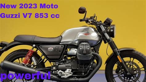 New 2023 Moto Guzzi V7 853 Cc Powerful YouTube