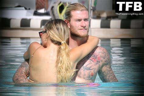 Diletta Leotta Loris Karius Kiss And Shows Some Serious Pda By The