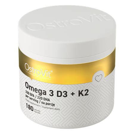 OstroVit Omega 3 D3 K2 180 Capsules 19 68 Official Store OstroVit