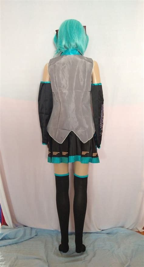 Vocaloid Hatsune Miku Cosplay Disfraz Anime Adulto Talla S Mercado Libre