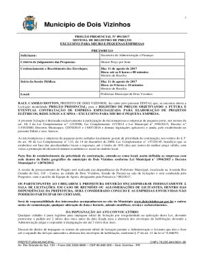 Preenchível Disponível S R P Projetos eltricos Prefeitura Municipal
