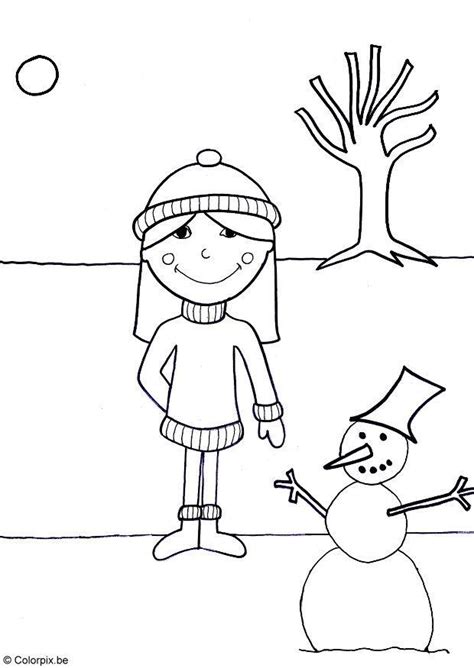 Dibujo De Invierno Para Colorear Img