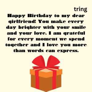 Heart Touching And Romantic Birthday Wishes For Girlfriend