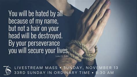 November Rd Sunday In Ordinary Time Youtube