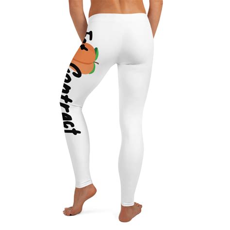 Fat Booty White Leggings 100 Sessions