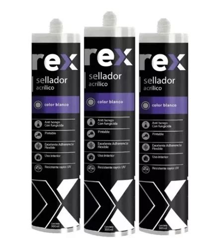 Silicona Pintable Sellador Acrilico Blanco Cuotas Sin Inter S