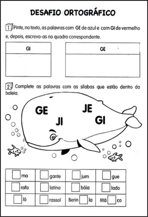 Atividades G E J Pedagogia