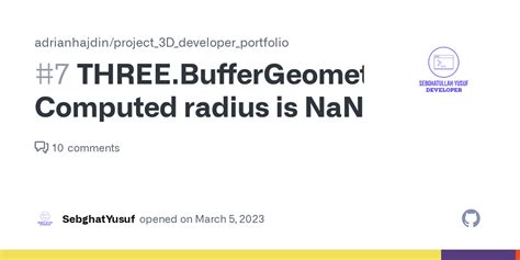 Three Buffergeometry Computeboundingsphere Computed Radius Is Nan
