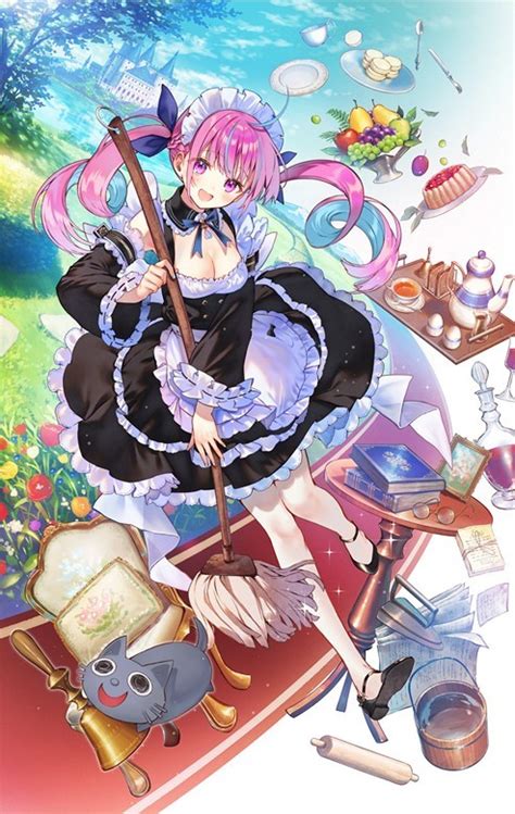 Yuuki Tegami Houshou Marine Minato Aqua Shirakami Fubuki Hololive The