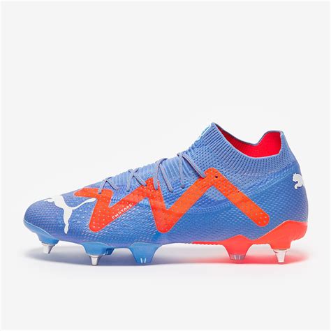 Puma Future Ultimate SG Azul Destello Puma Blanco Puma Ultra Naranja