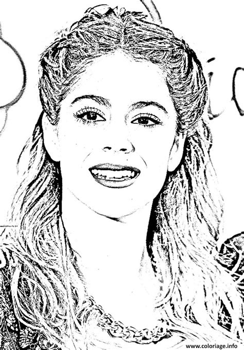 TOP21 Coloriage Violetta Imprimer Dessin Voyager En Solo