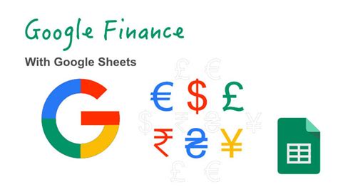 How To Use The Google Finance Currency Function