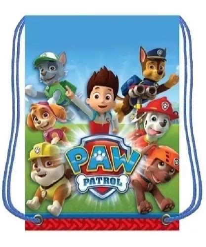 80 Morralitos Dulceros Infantiles Paw Patrol Regalo Envío gratis