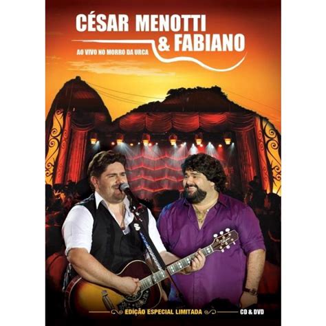 Dvd Cesar Menotti E Fabiano Ao Vivo No Morro Da Urca Kit No Shoptime