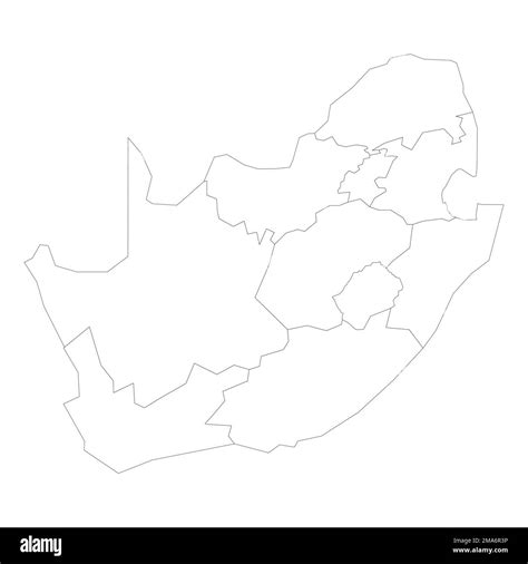 Carte Politique Afrique Banque D Images Noir Et Blanc Alamy