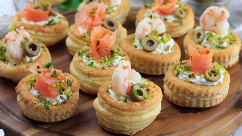 Vol Au Vent Au Saumon Et Aux Crevettes Super Bons