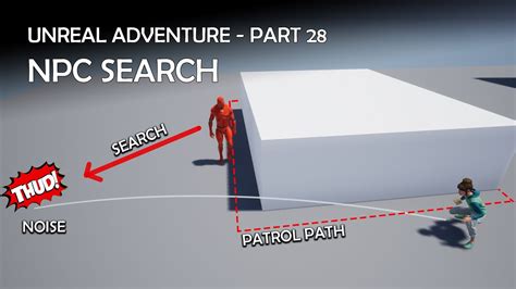 Unreal Adventure Part 28 NPC Behavior Tree With Search Patrol