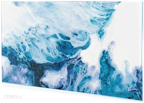 Homeprint Obraz Na Szkle Akrylowym Abstrakcyjnie Rozlany Akryl 125X50