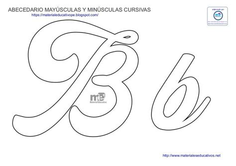Moldes de letras cursivas mayúsculas y minúsculas Lettering Alphabet