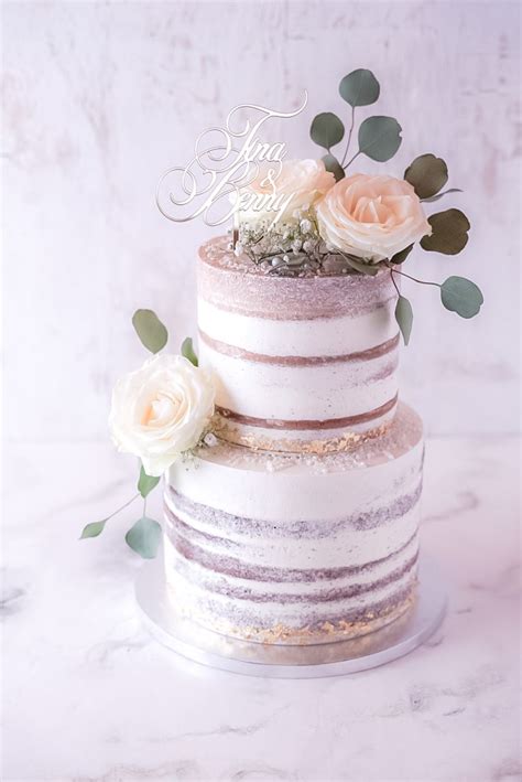 Nakedcake Hochzeitstorte Hochzeitsideen Cakeideas Cakeinspiration