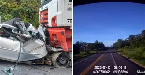 Vídeo flagra exato momento do acidente que tirou a vida de seis pessoas