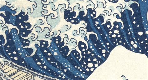 La gran ola de Kanagawa el icono japonés de Hokusai