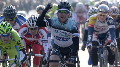 Mark Cavendish Sprinted To Victory On Stage Two At Three Days Of De
