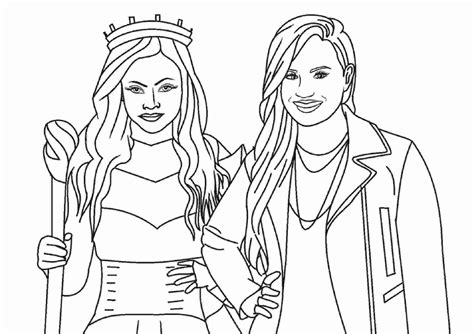26 Best Ideas For Coloring Descendants Coloring Pages Evie