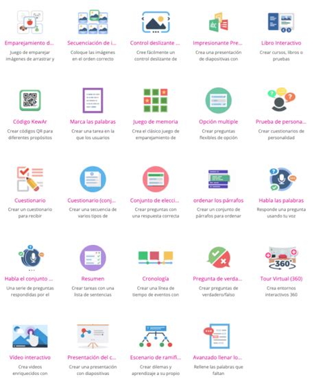 6 páginas para crear juegos educativos El Proyector de Clase