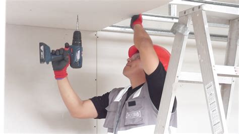 Cómo instalar un Cielo Raso continuo de Drywall Tutoriales