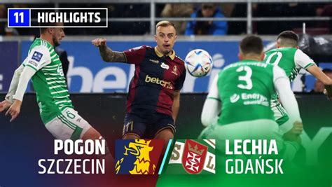 Pogoń Szczecin Lechia 2 1 Skrót meczu 11 kolejki 2022 23