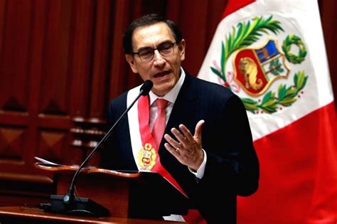 Peru Lima Martin Vizcarra New President