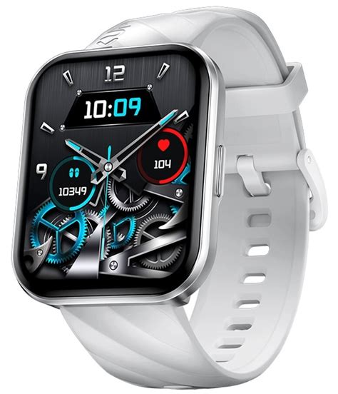 KUMI KU6 Meta Srebrny Smartwatch Niskie Ceny I Opinie W Media Expert