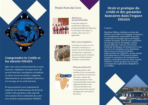 OHADA Parution D Un Nouvel Ouvrage OHADA Droit Et Pratique Du