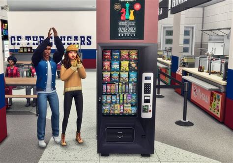 Functional Vending Machine Insimnia In 2024 Sims 4 Sims Sims 4