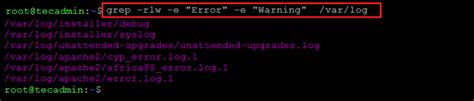 How To Find All Files Containing Specific Text In Linux TecAdmin