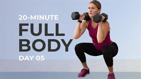 Min Full Body Functional Strength Workout Nourish Move Love