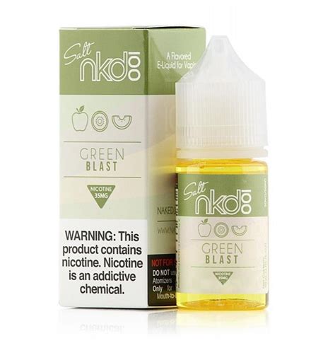 Juice Naked 100 Green Blast Nic Salt 30ml